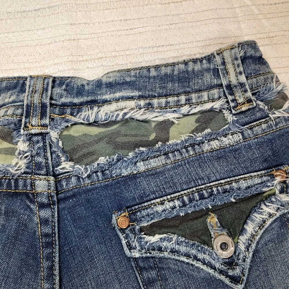 Miss Me | Shorts | Miss Me Camouflage Accnets Jean Shorts Jp423 Womens ...